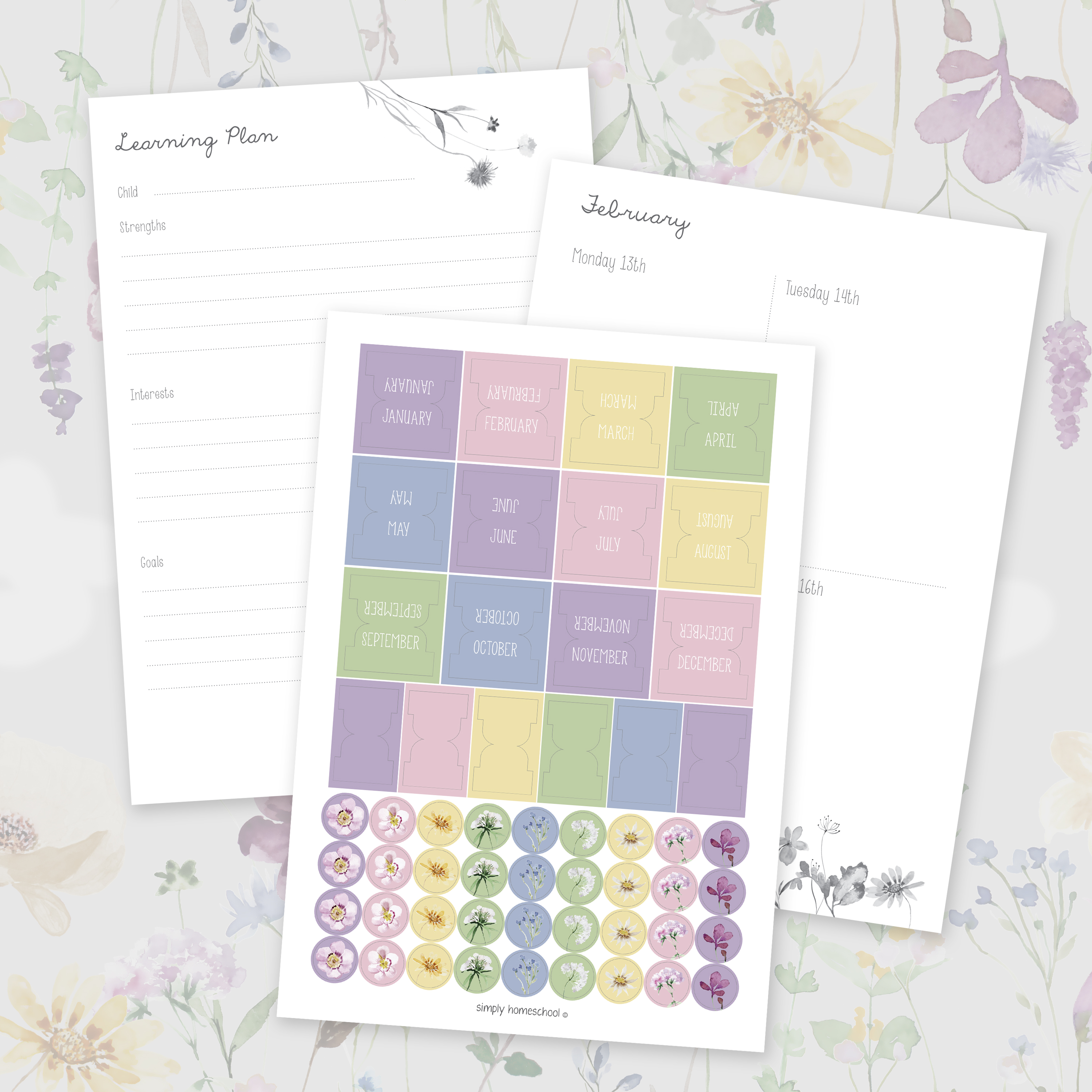 Simply Homeschool | Simply Homeschool Yearly Planner 2023