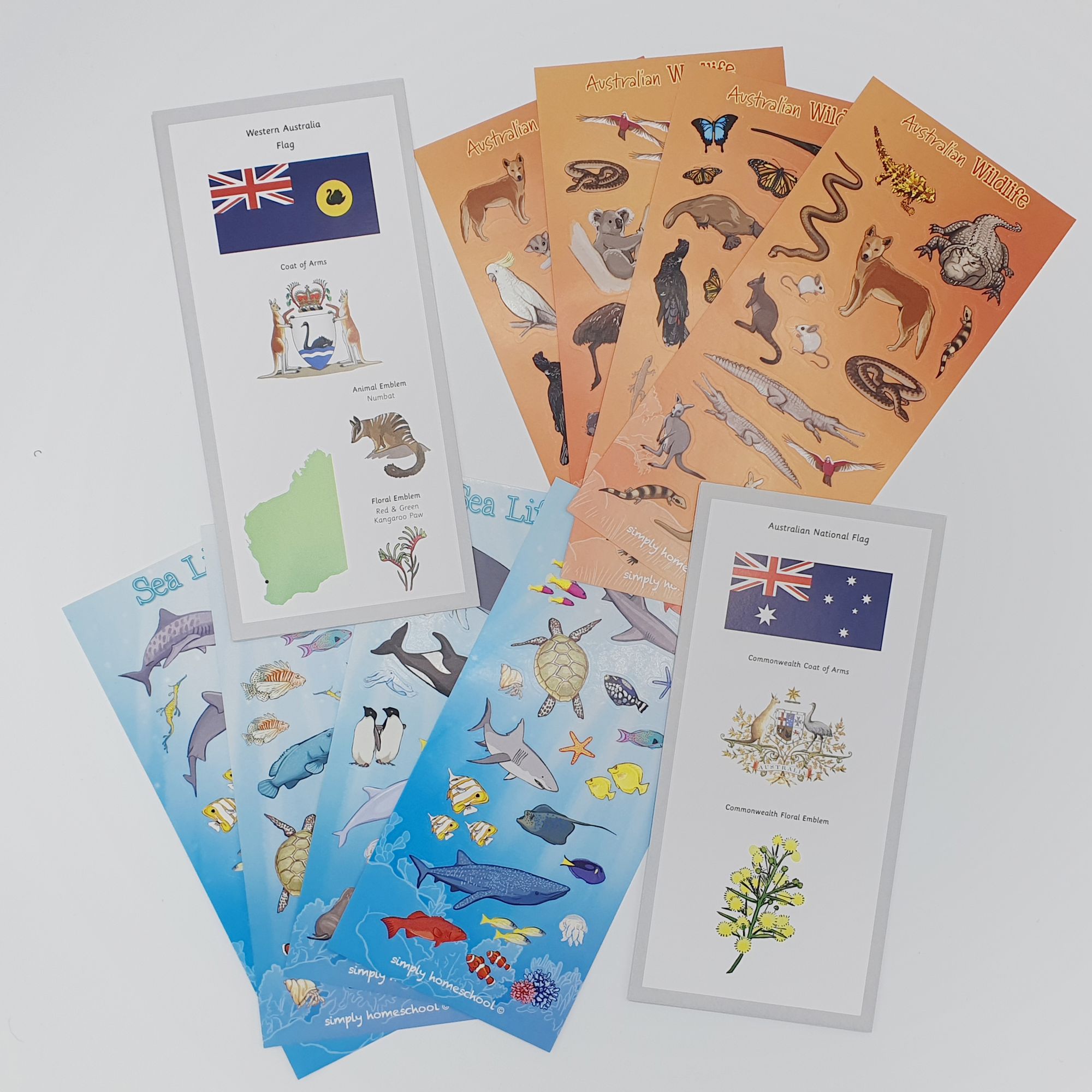 Simply Homeschool | A2 Australia Markable Map